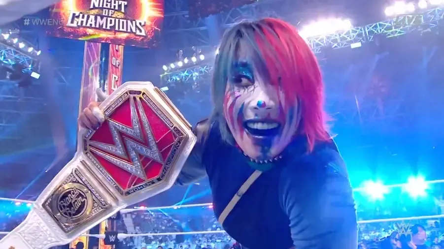Asuka Wins Raw Women's Title At WWE Night Of Champions